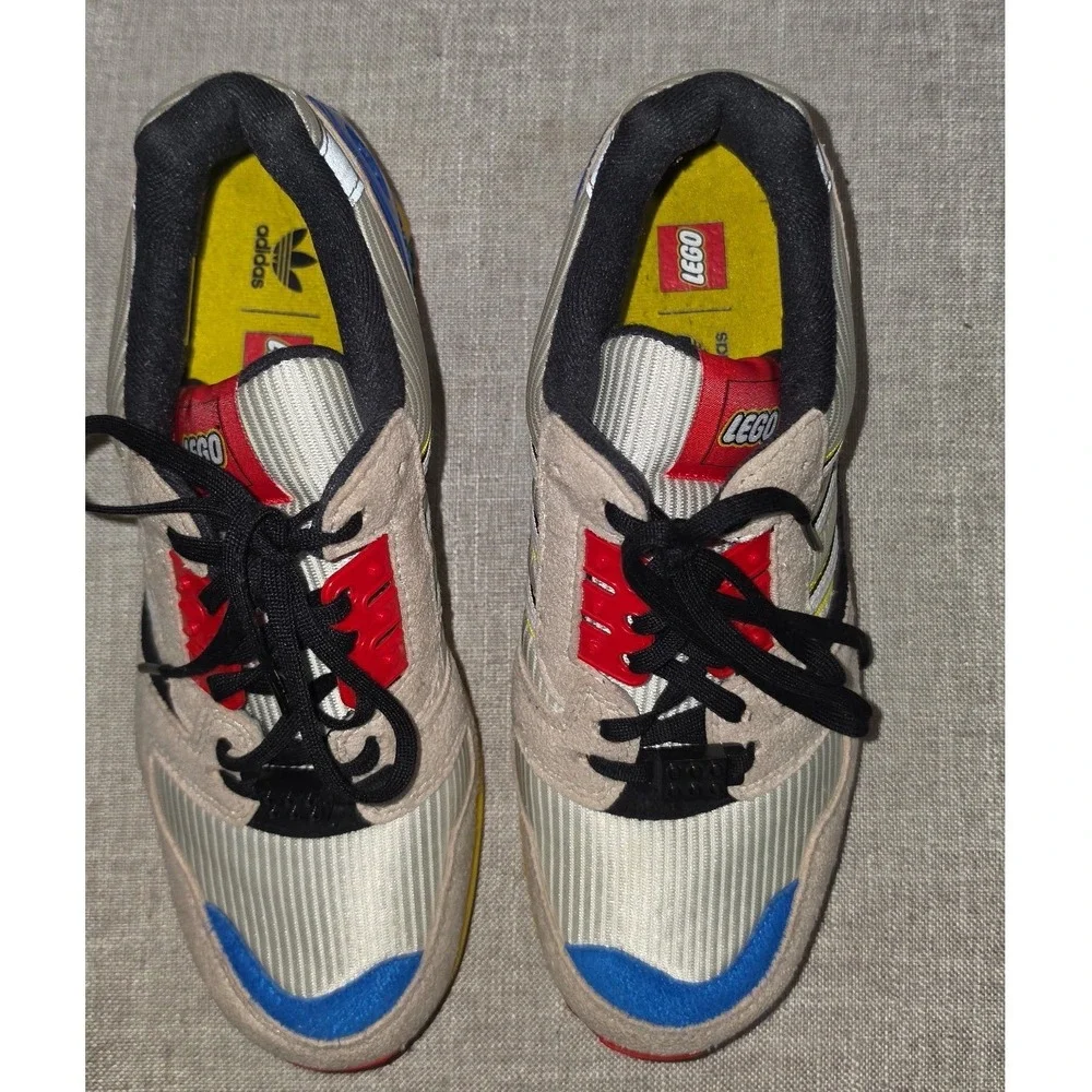 adidas | Shoes | Adidas Zx 800 Lego Mens Shoes Size 85 White Multicolor ...